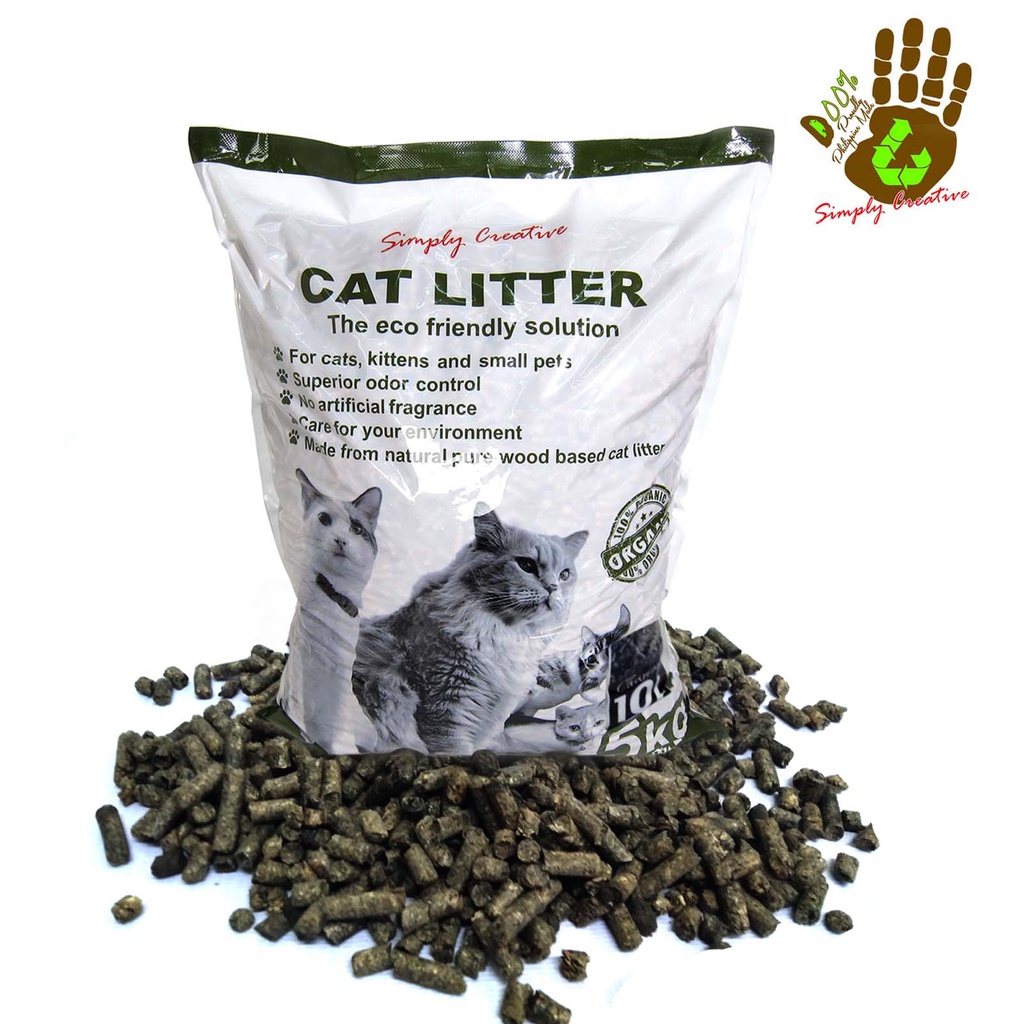 Simply Creative Cat Litter (Charcoal) | Shopee Philippines