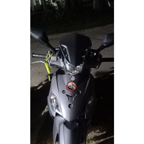 SUZUKI SMASH R25 SIDE MIRROR AND BRACKET WITH VISOR SET | Shopee ...