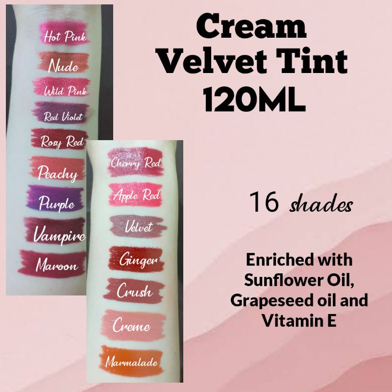 Rebrand Soft Cream Velvet Tint 140grams (oil base) | Shopee Philippines
