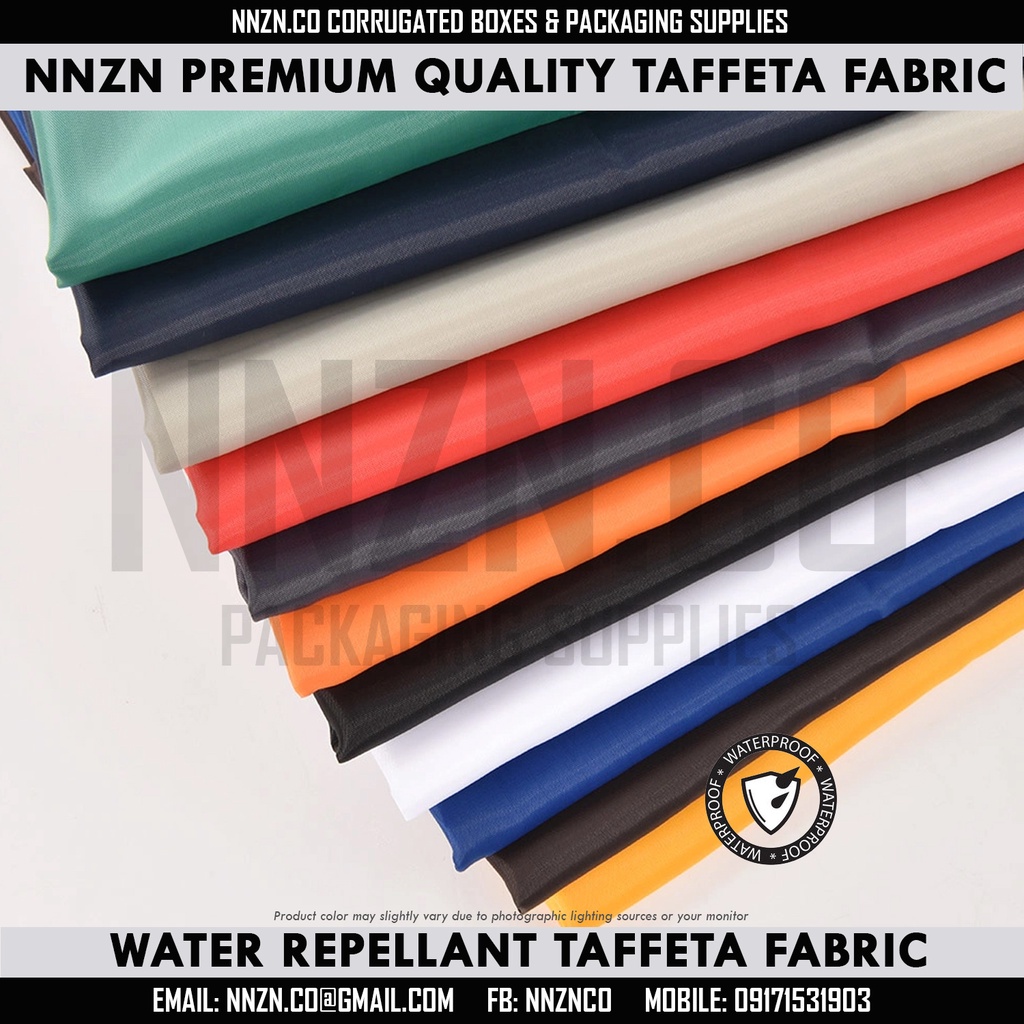 NNZN Water Repellant Imported Taffeta Fabric 60" Width Nylon Cloth ...