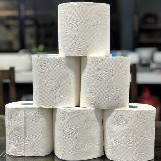 High Quality Virgin Pulp Tissue Roll, 4-ply or 3-ply or 2ply | Shopee ...