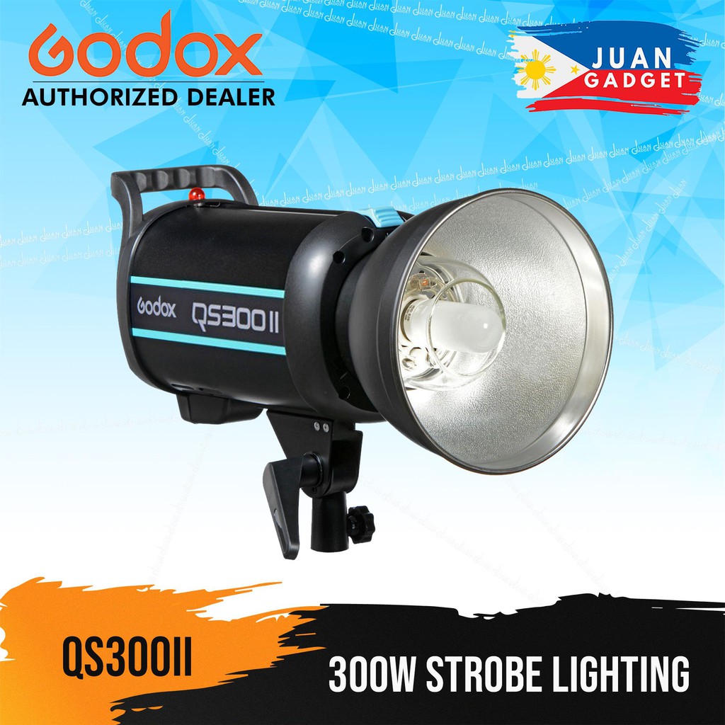 [CLEARANCE] Godox QSII Series QS300II 300Ws Strobe Flash Modeling Light ...