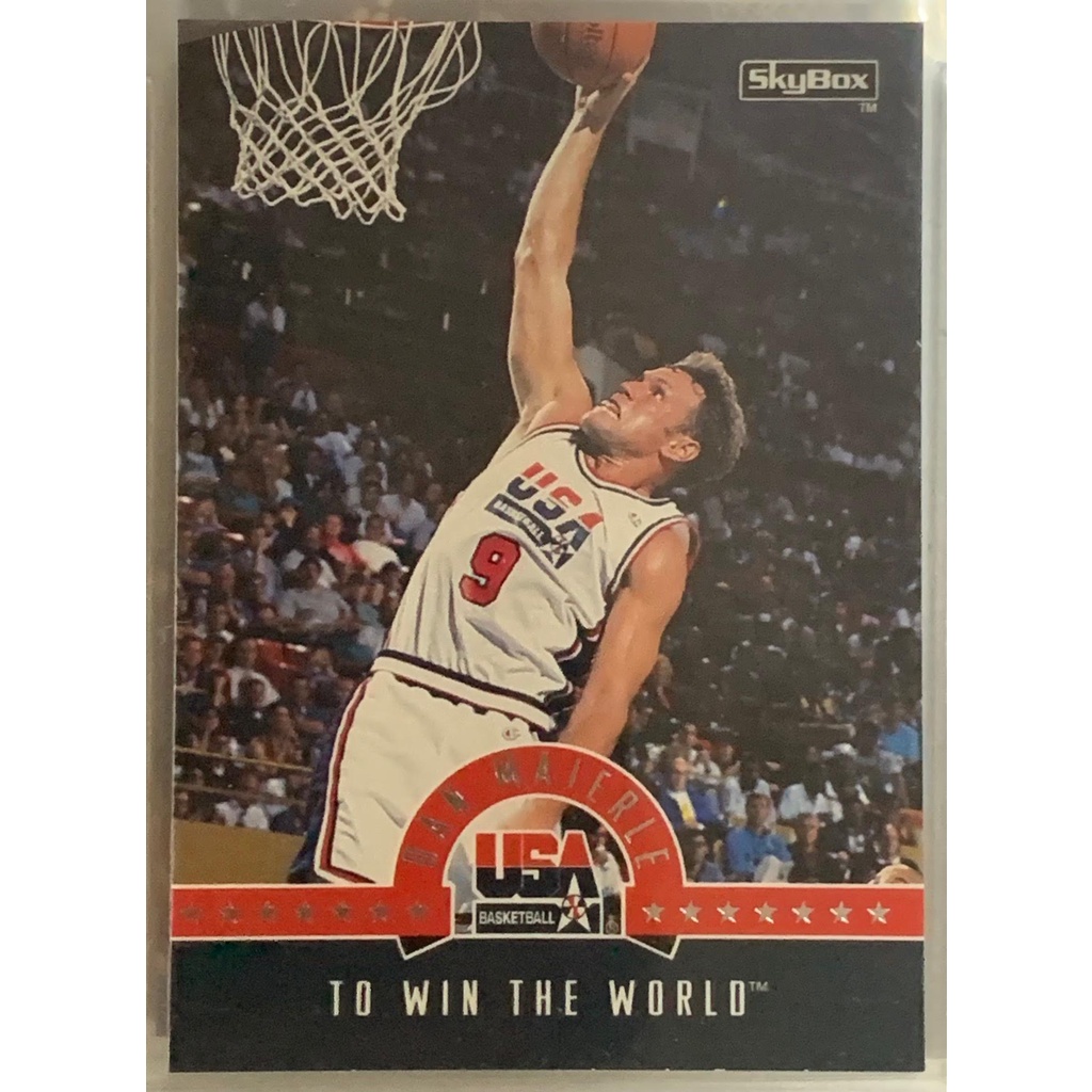 1994 Skybox USA Basketball On the Court Card - Dan Majerle Kevin ...