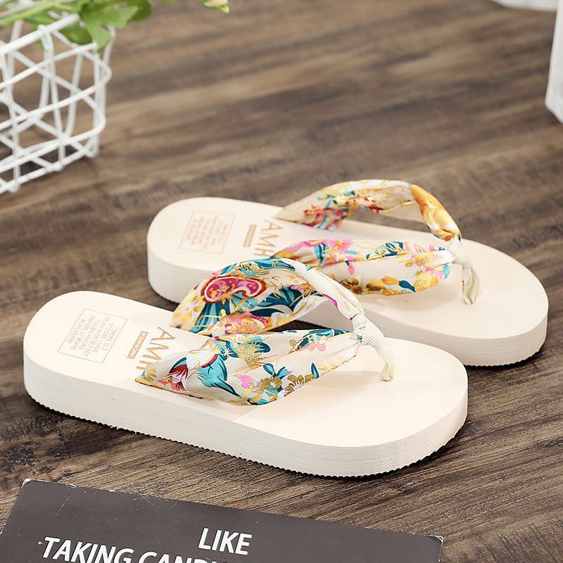 fashion style Flip Flops Slippers for Women Summer beach sliper（adjust ...