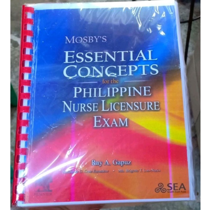 Mosbys Essential Concepts Philippine Nurse Licensure Exam | Shopee Philippines