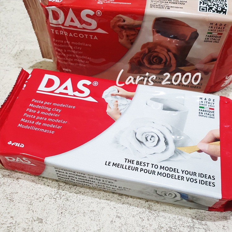 DAS Modeling Clay White / Dry Water Clay Chocolate / Sculpting ...