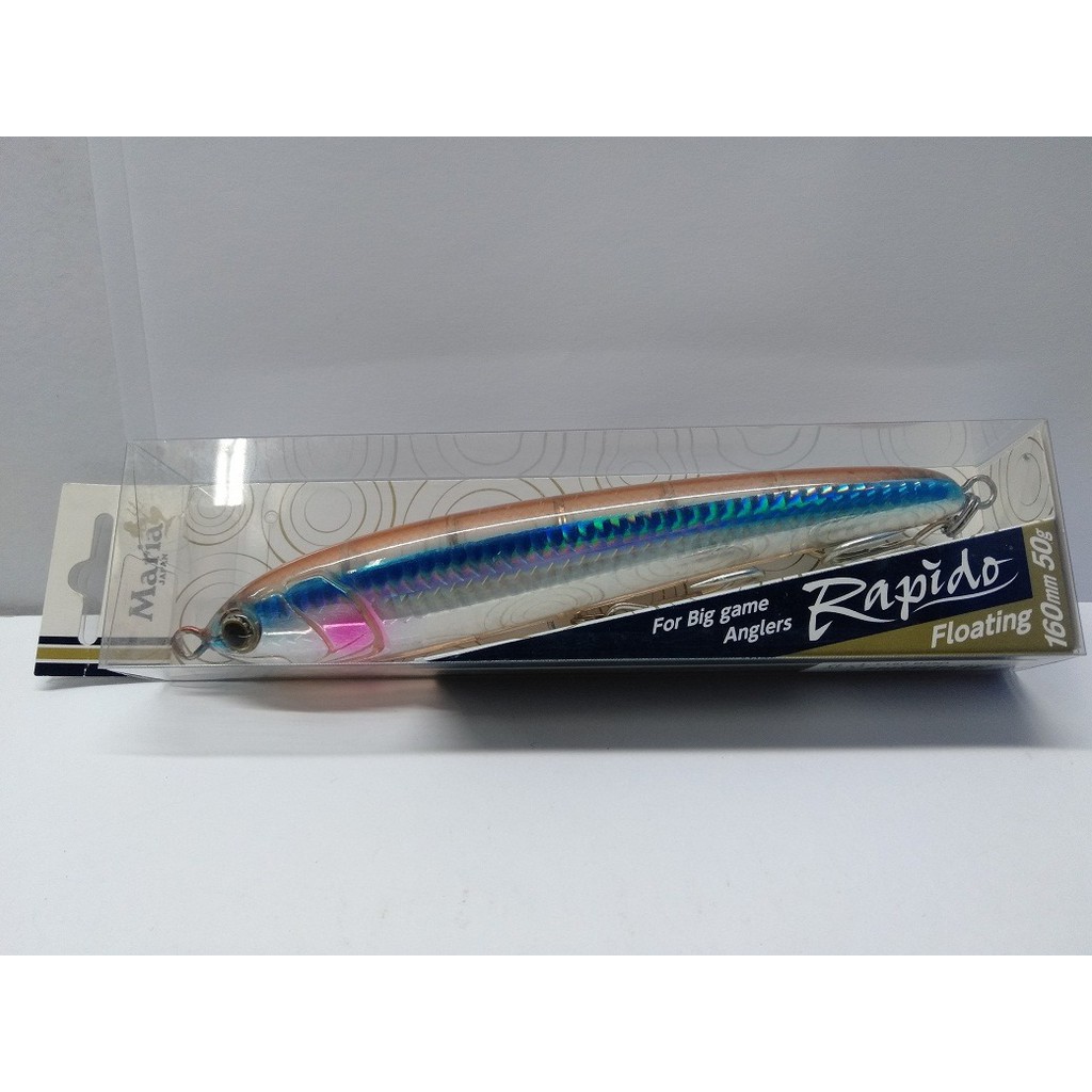 MARIA RAPIDO F160 B36D Pencil Bait for fishing | Shopee Philippines