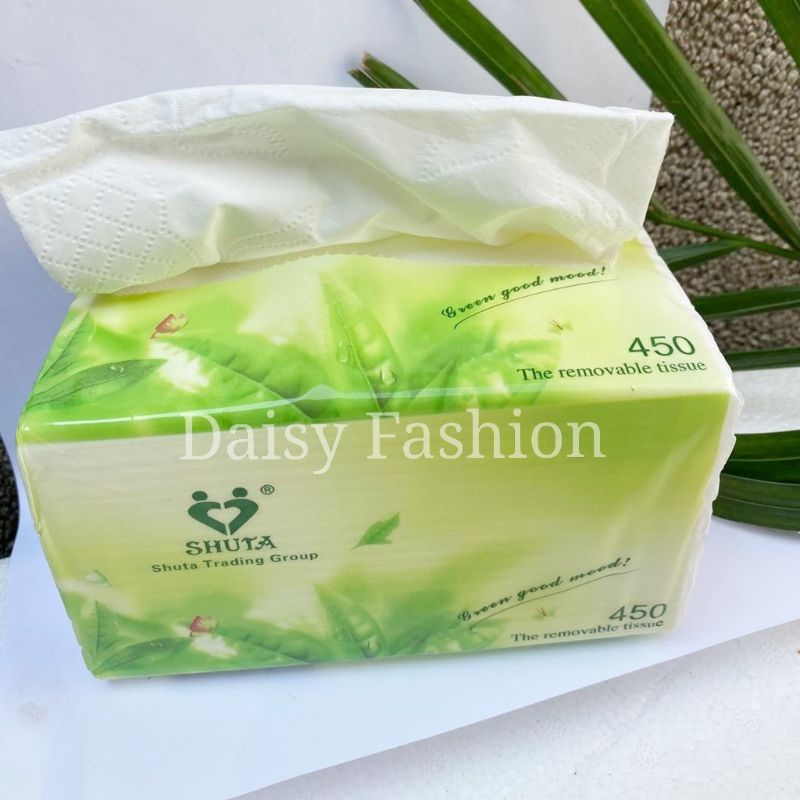 Shuta Green Tea Extract Tissue Paper Facial Fresh Tissue 480sheets ...