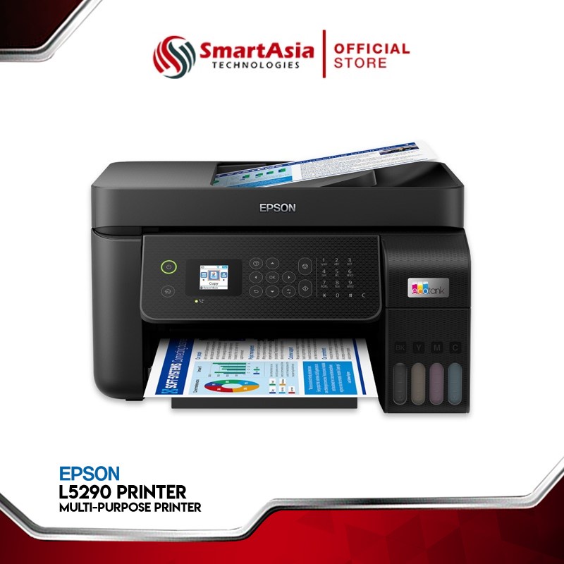 Epson L5290 Printer (Multi-purpose Printer, Fax, Automatic Document ...