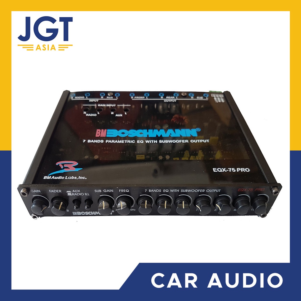 [JGT] Boschmann (EQX-75PRO) 7 Band Professional Parametric Car ...