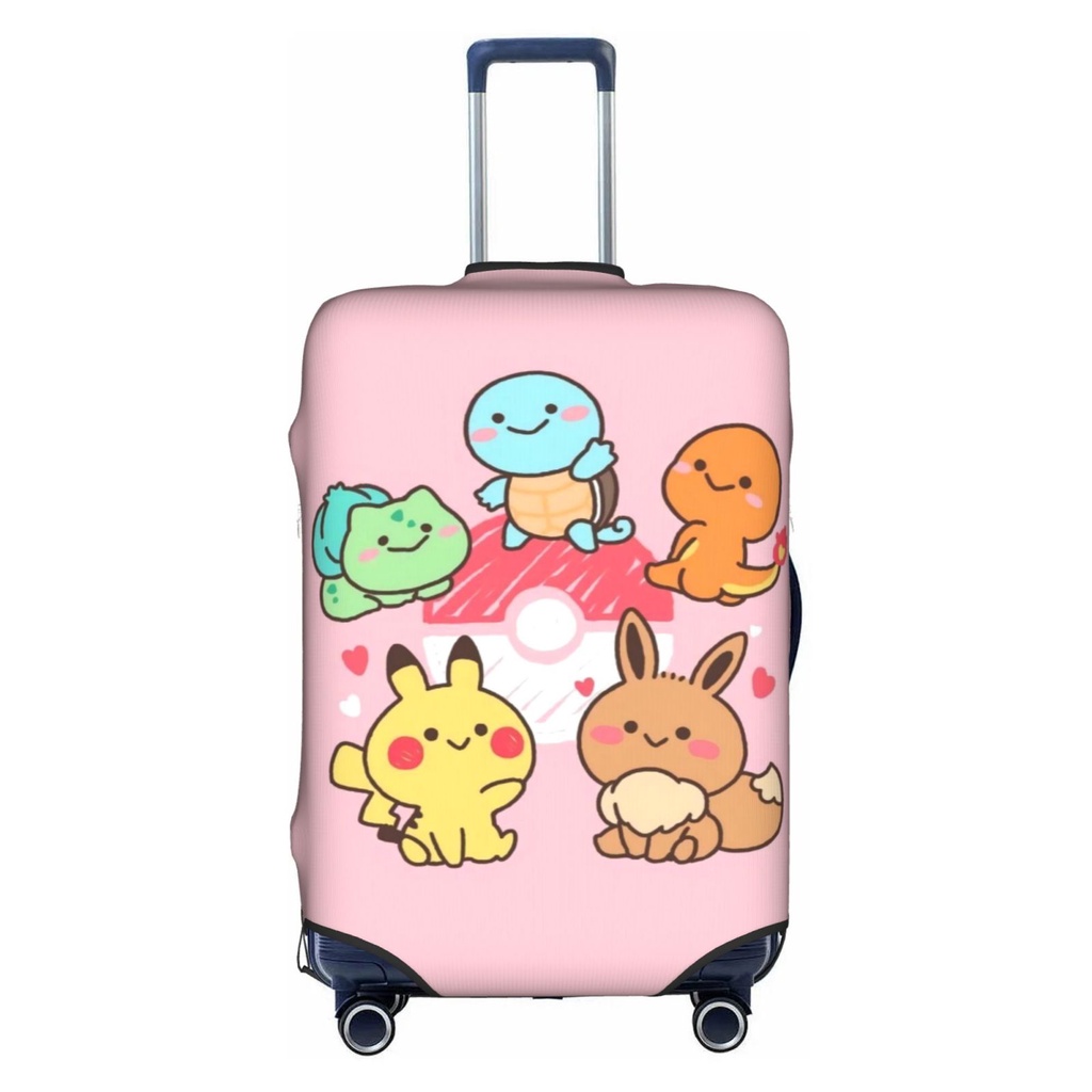 Pokémon Travel Suitcase Protector Elastic Protective Washable Luggage ...