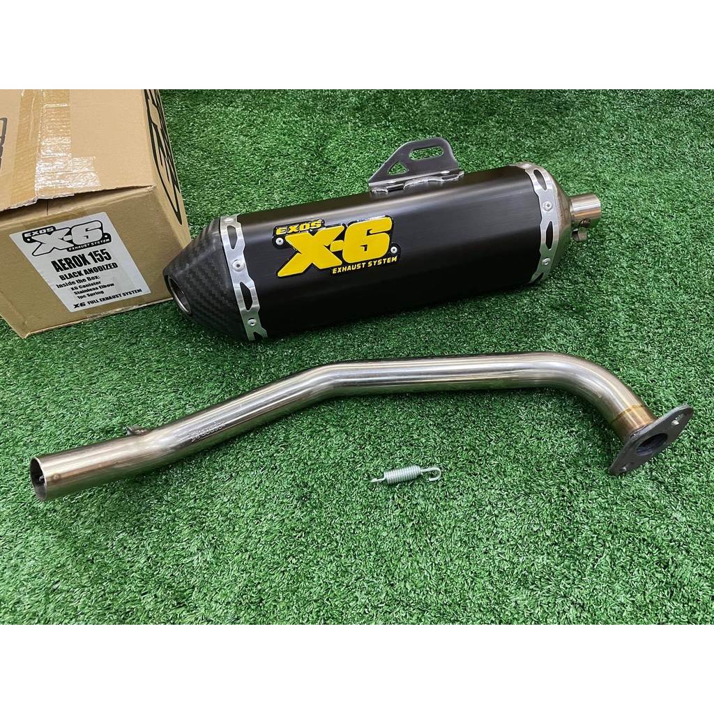 Exos Pipe X6 Model For Mio/M3/Beat/Click/Wave100/Aerox/Nmax/Skydrive ...