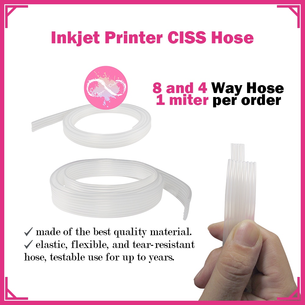 Epson L100 L110 L120 L210 L350 L1300 L1800 Printer Infusion Hose ...