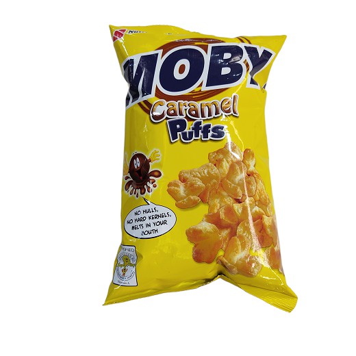 MOBY Caramel Puffs Snack 60g | Shopee Philippines