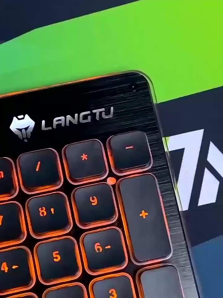 LANGTU Wireless Keyboard and mouse set LT600 2.4Ghz Full-Size And Mouse ...