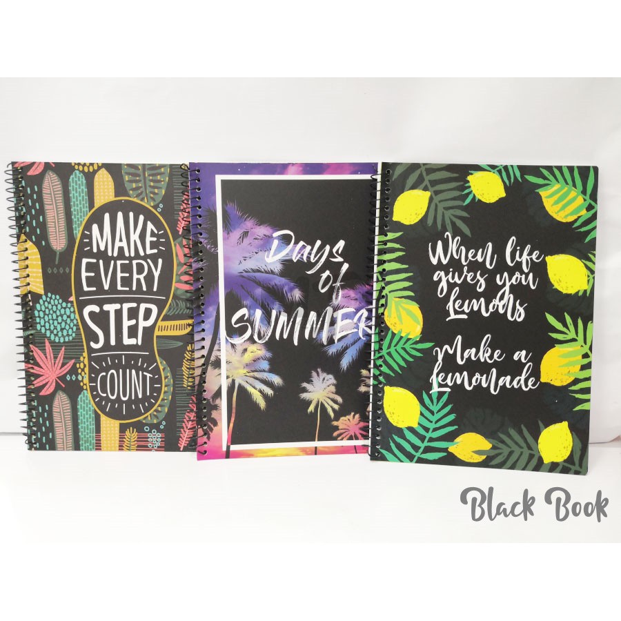 10 PCS. SINGLE LOOP Advance Paper Spring Leaf Premium Spiral Notebook 6 ...