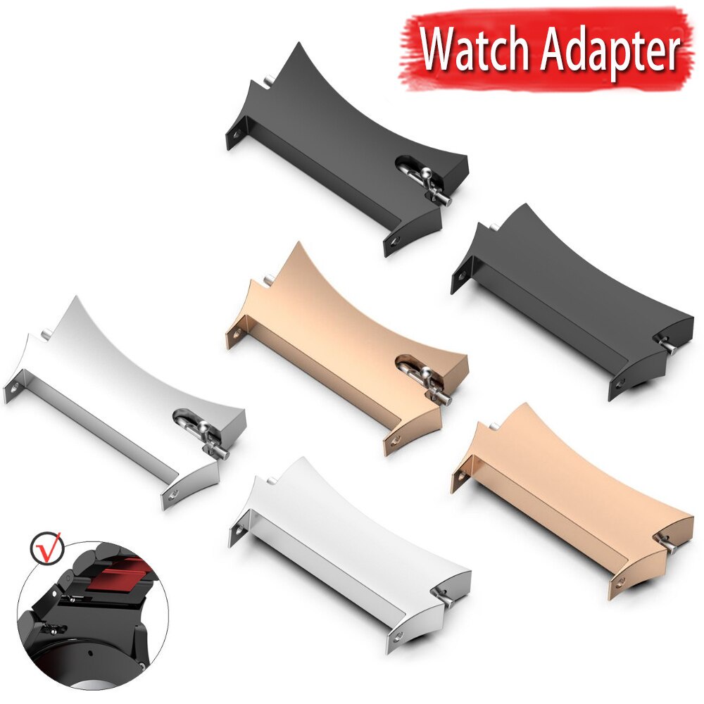 Metal Connector for Samsung Galaxy Watch 4 Classic 46mm 42mm/Watch4 5 6 ...