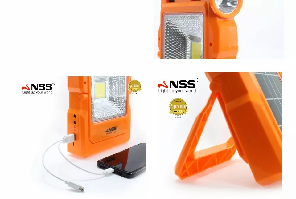 NSS Solar Lighting System Portable Emergency light Outdoor Solar light ...