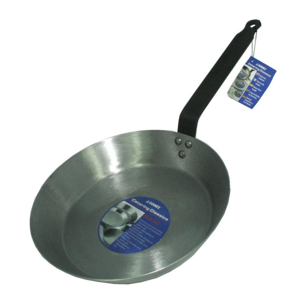 SUNNEX Black Iron Frying Pan - 8 inch | Shopee Philippines