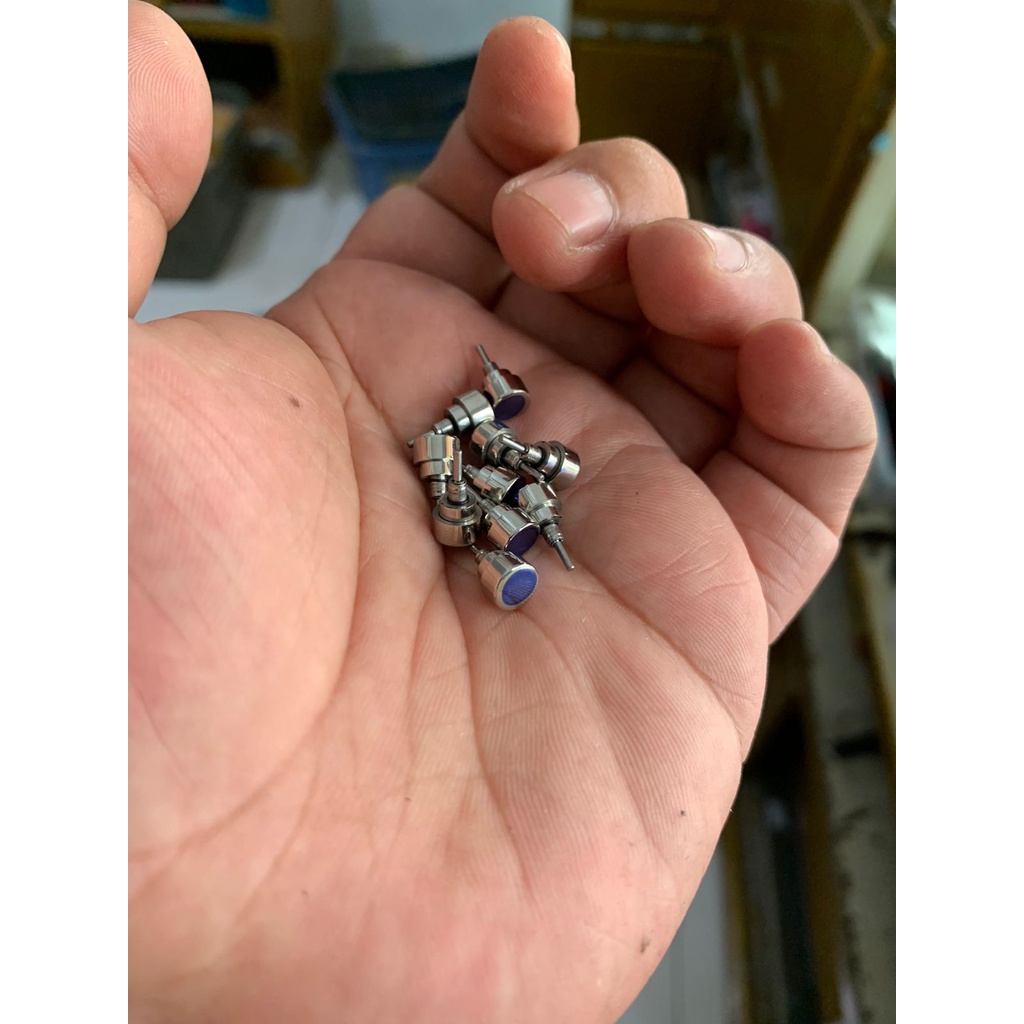 TOMBOL Universal SILVER Watch CHRONO Knob Button PREMIUM Unit | Shopee ...