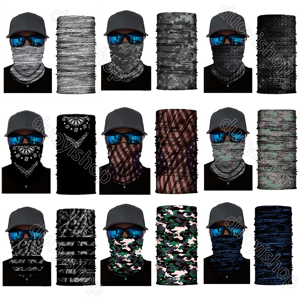 In stock Anti Dust UV Buff Bandana Turban Head Scarf Face Motorcycle ...