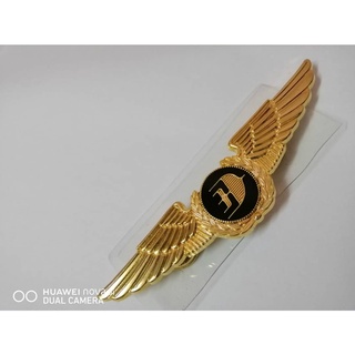 PREMIUM AIRLINES WINGS aviation merchandise MAS MAB Wings Pin Kapal ...