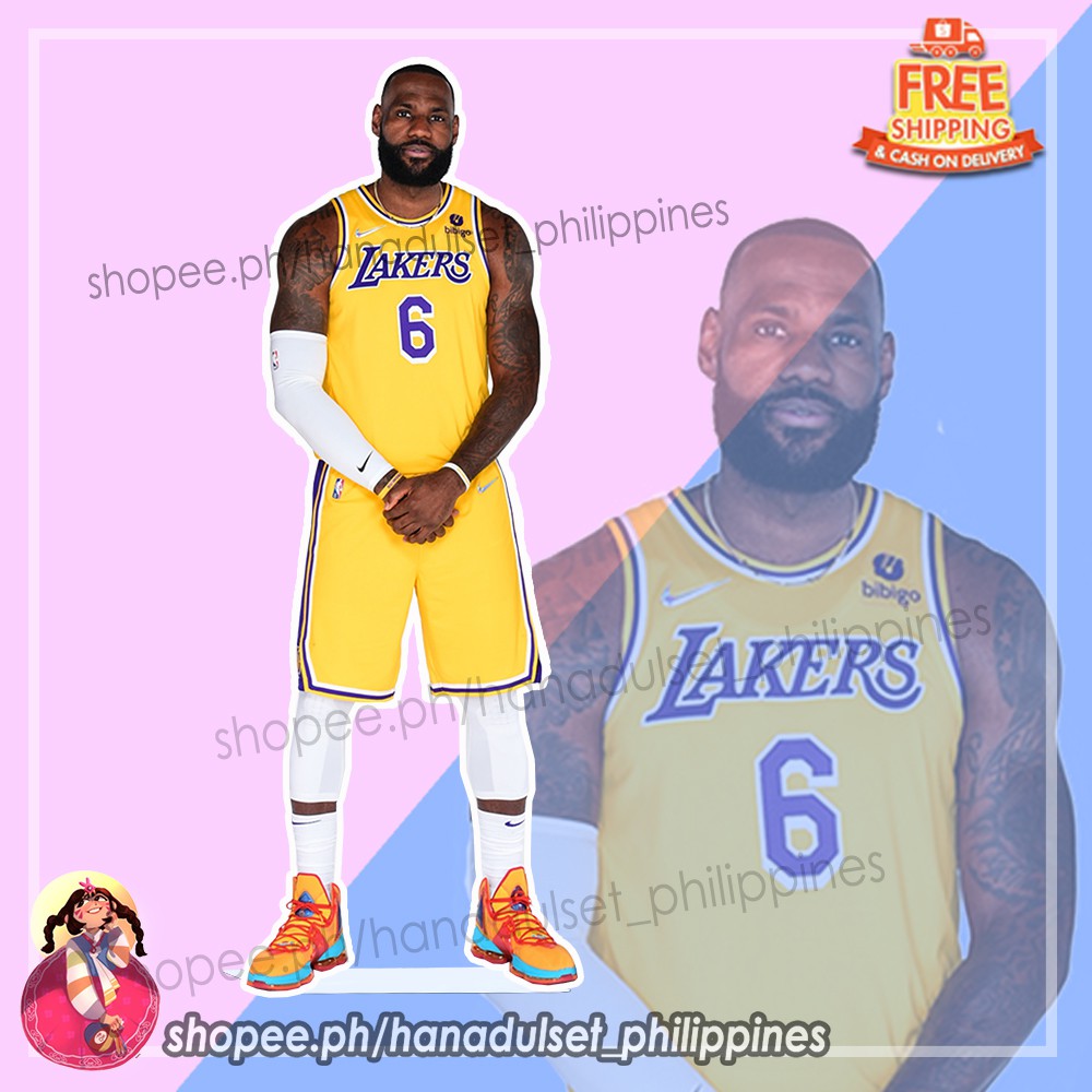 NBA 5 inches | cake topper Lebron James standee ♥ [ LA Lakers ] Version ...