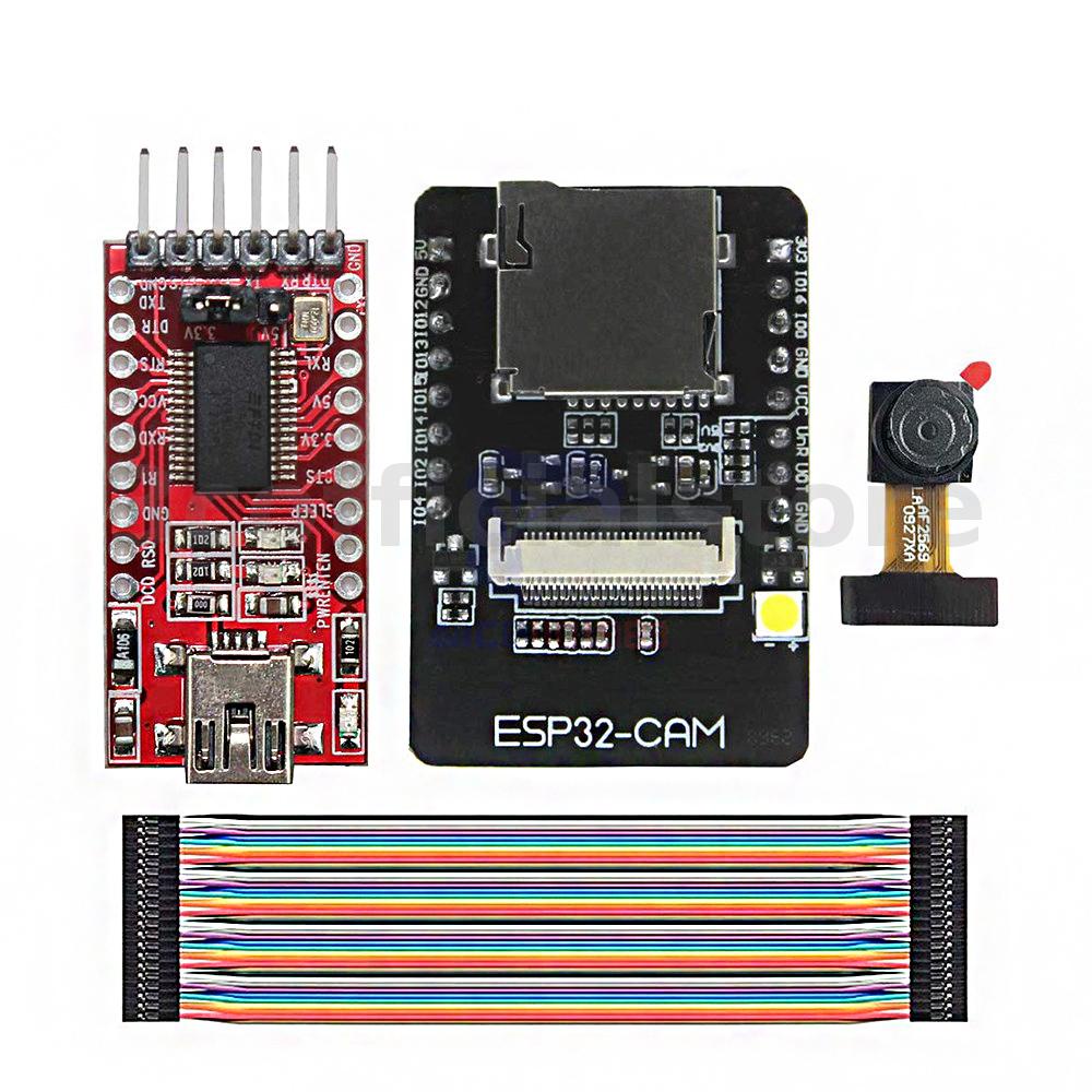 ESP32-CAM ESP32-S OV2640 2MP Bluetooth Board Wireless Camera Module TF Card Slot Wireless ...
