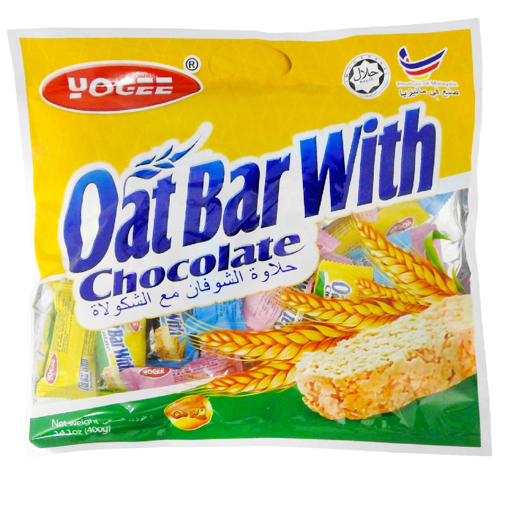 YOGEE OAT BAR WITH CHOCOLATE FLAVOUR 200G/400G | Shopee Philippines