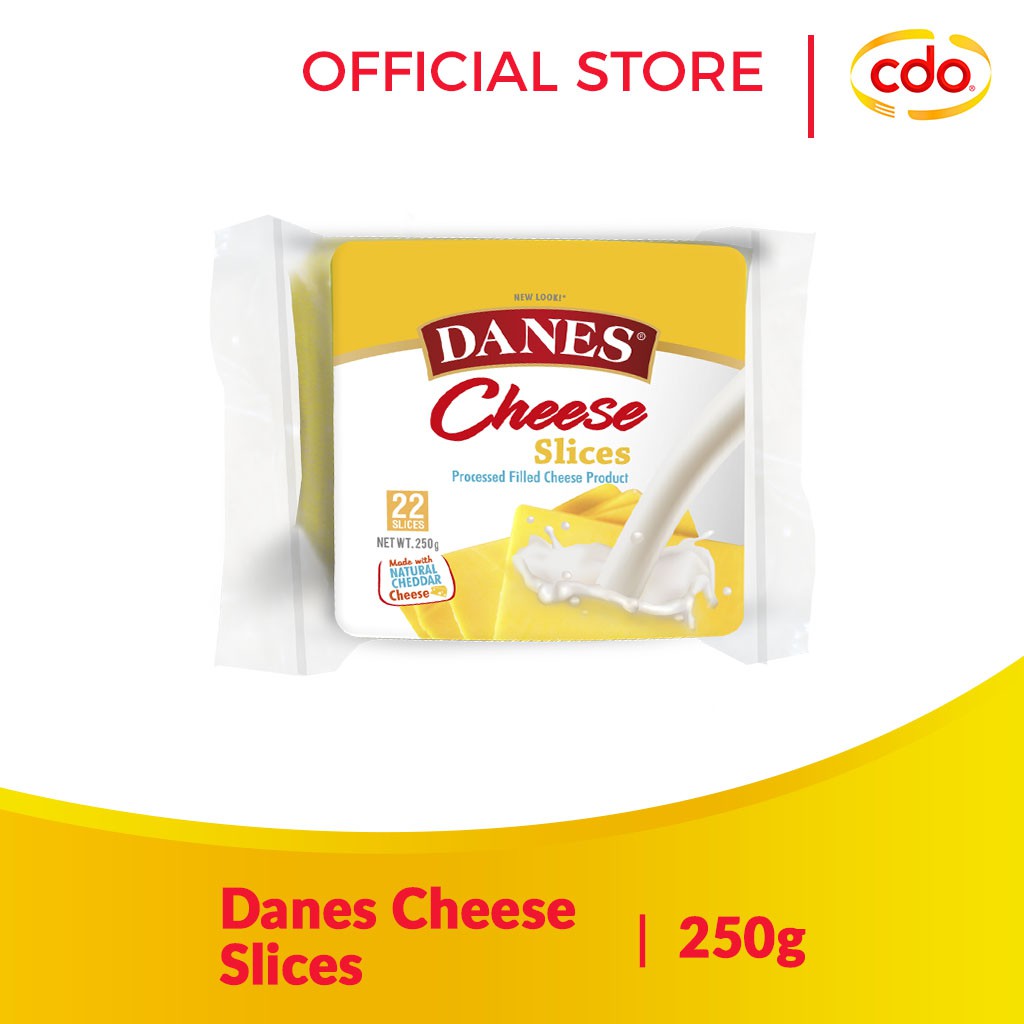 DANES Cheese Slices 250g | Shopee Philippines