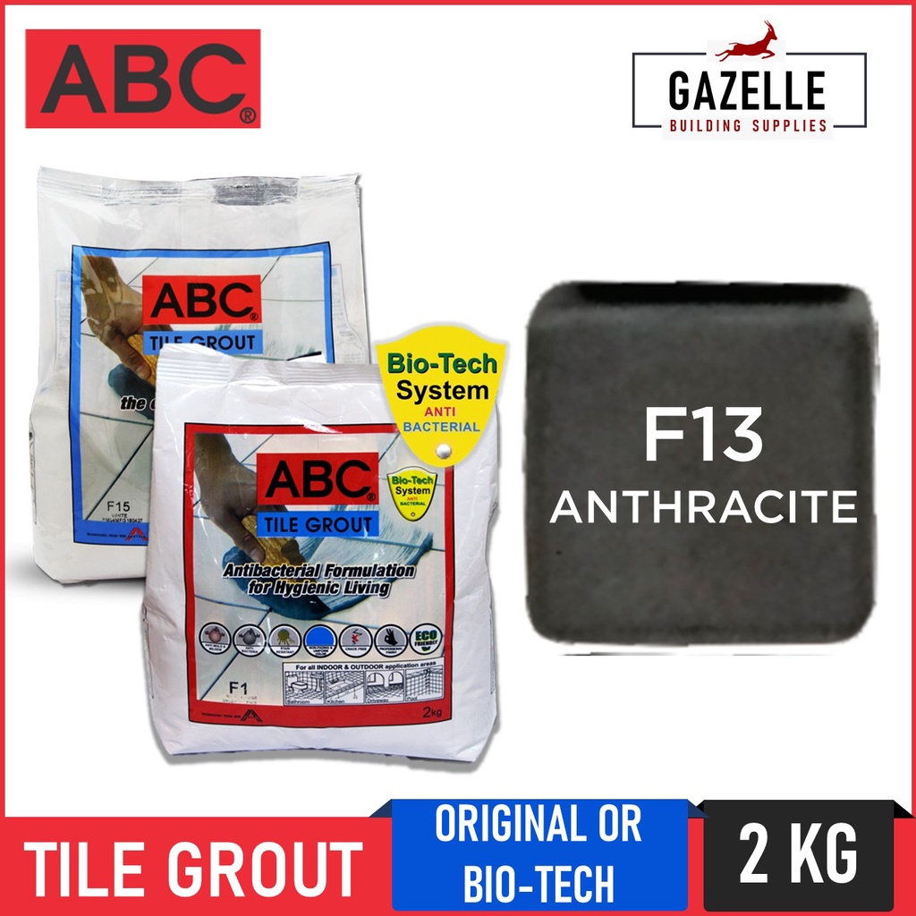 ABC Tile Grout Original / BIo Tech Tile Bonding Solution - 2kg | Shopee ...