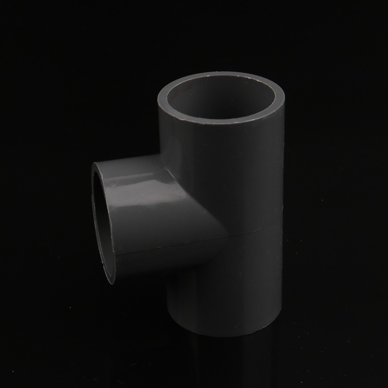 PVC Tee Connector DIY PVC Pipe Joint 3-Way T PVC Pipe Fitting Connector ...