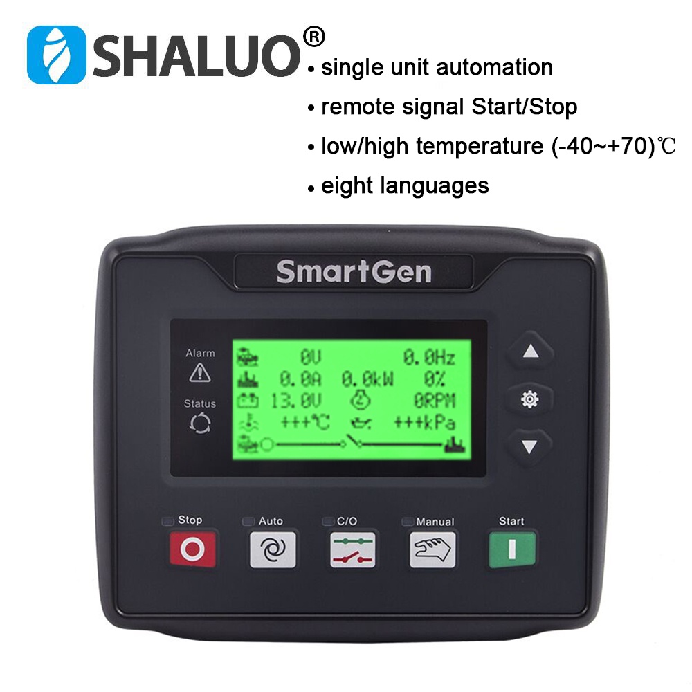 HGM4100LT AMF Diesel Generator Controller Module Remote Signal Auto Start Stop Monitor Control ...