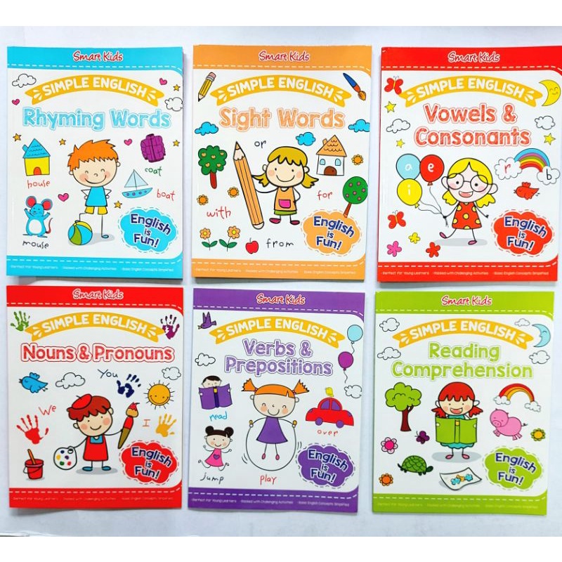 Smart Kids Simple English • Basic English Concept Simplified | Shopee ...