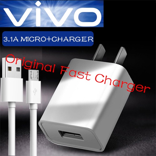 VIvo Charger 3.1A Micro Cable Adapter Set Android V8 Data Line/Usb y11 ...