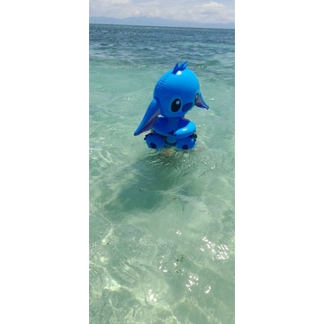 disney stitch inflatable big size and small size beach swimming pool ...