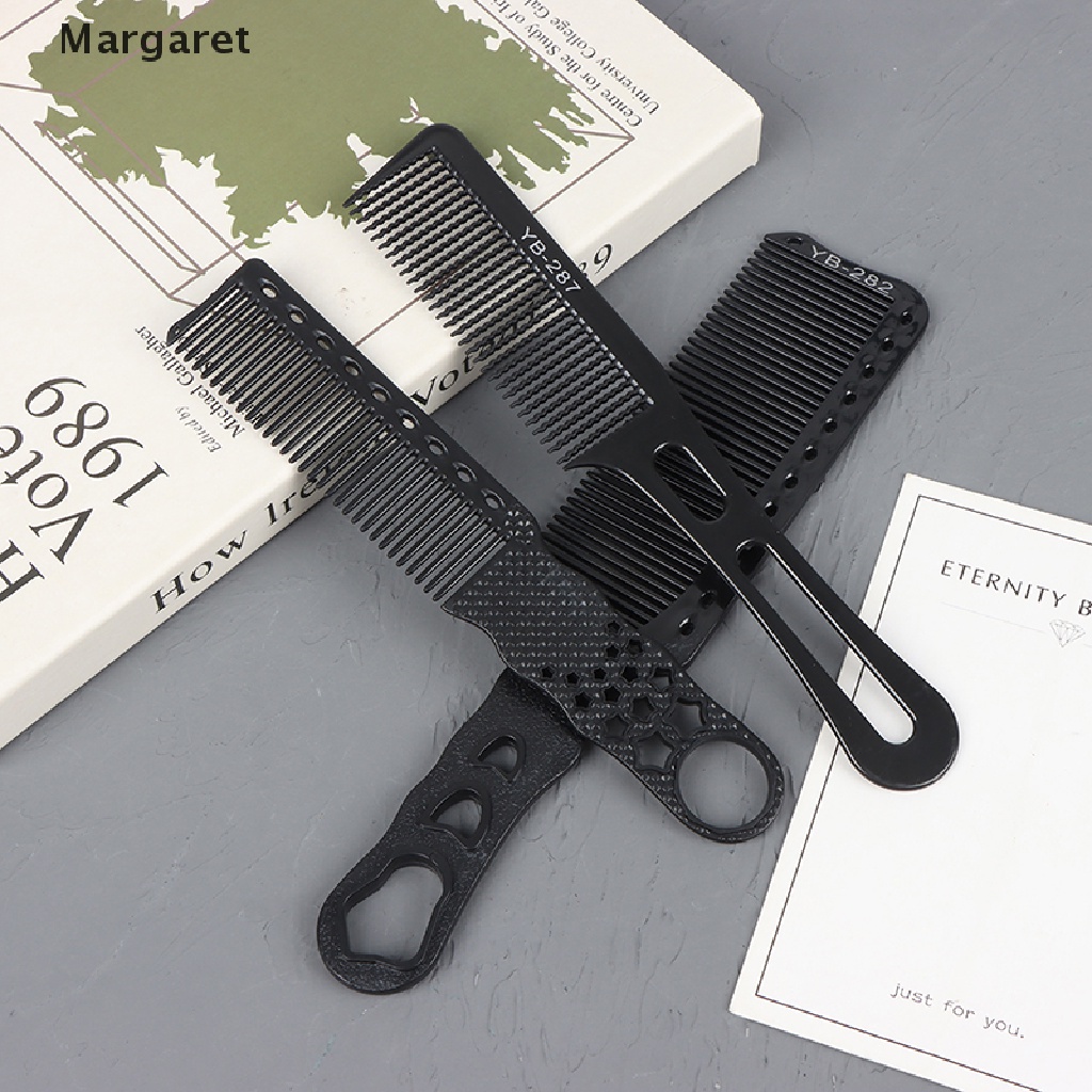 [Margaret] Professional Hair Comb Cutting Carbon Comb Salon Barber ...