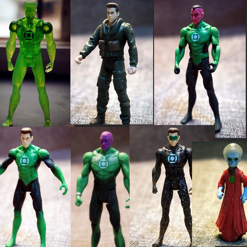 Ins Mattel Comics Hero Lantern 12.5cm Soldier 1: 18 Action Figure DC ...