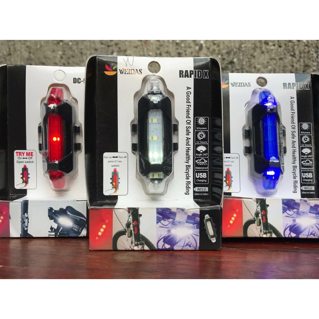 RAPID X BICYCLE REAR LIGHT | ALEXA BIKES | Shopee Philippines