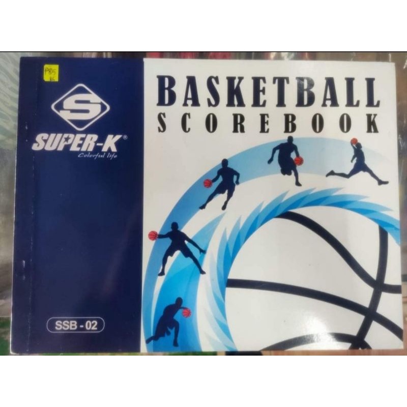 Basketball Scorebook Super K | Shopee Philippines