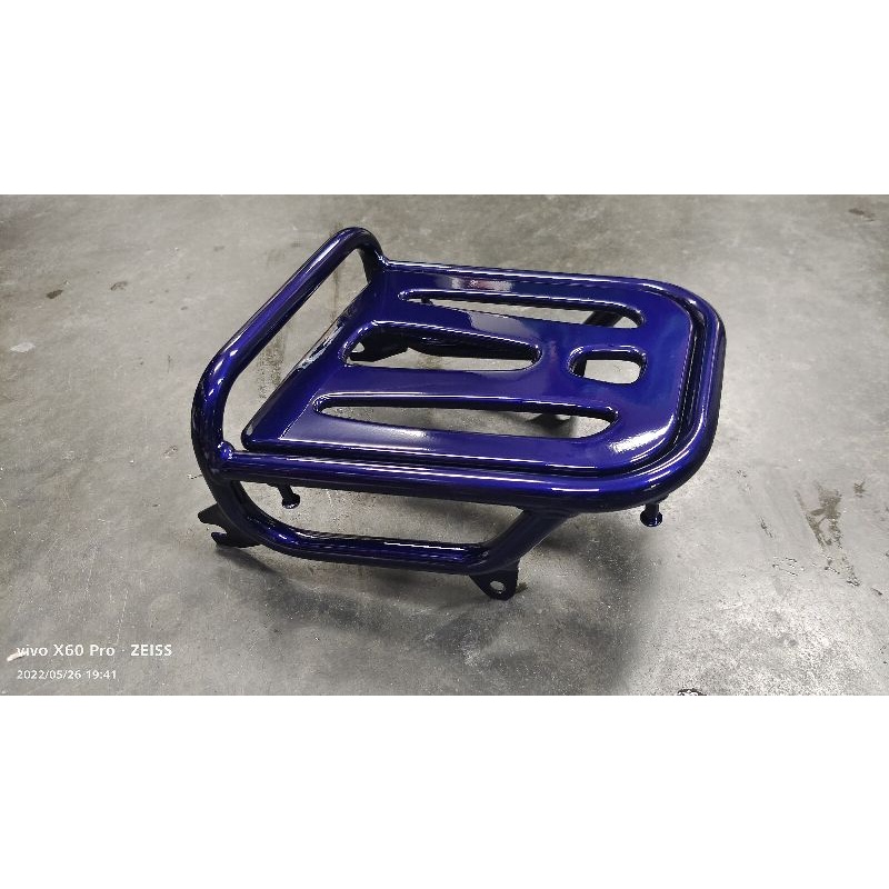 Honda super cub c125 rear rack blue | Shopee Philippines