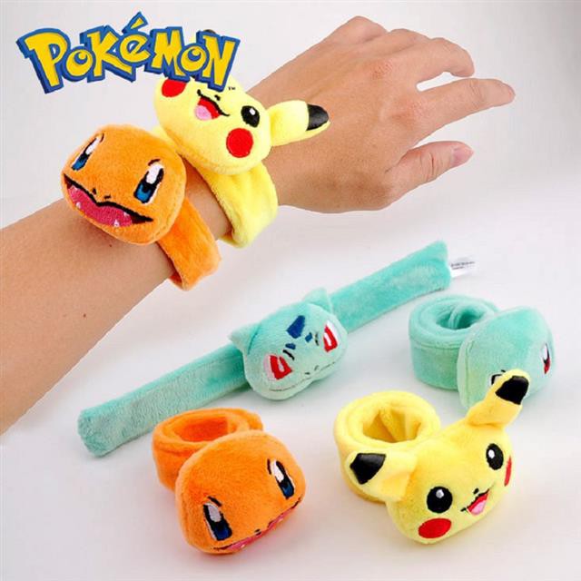 Pokemon Stuffed Pikachu Mini Hand Ruler Toys Charmander Squirtle ...