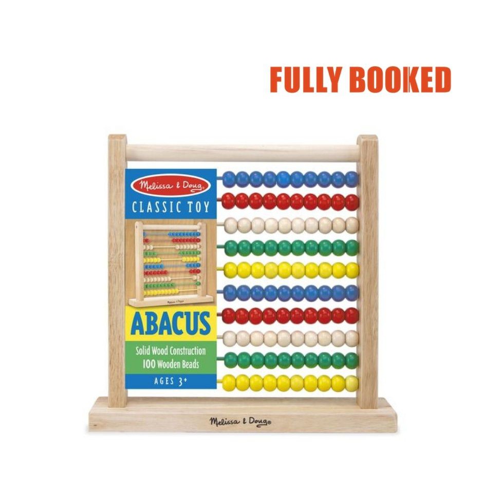 Melissa & Doug: Classic Wooden Toy - Abacus | Shopee Philippines