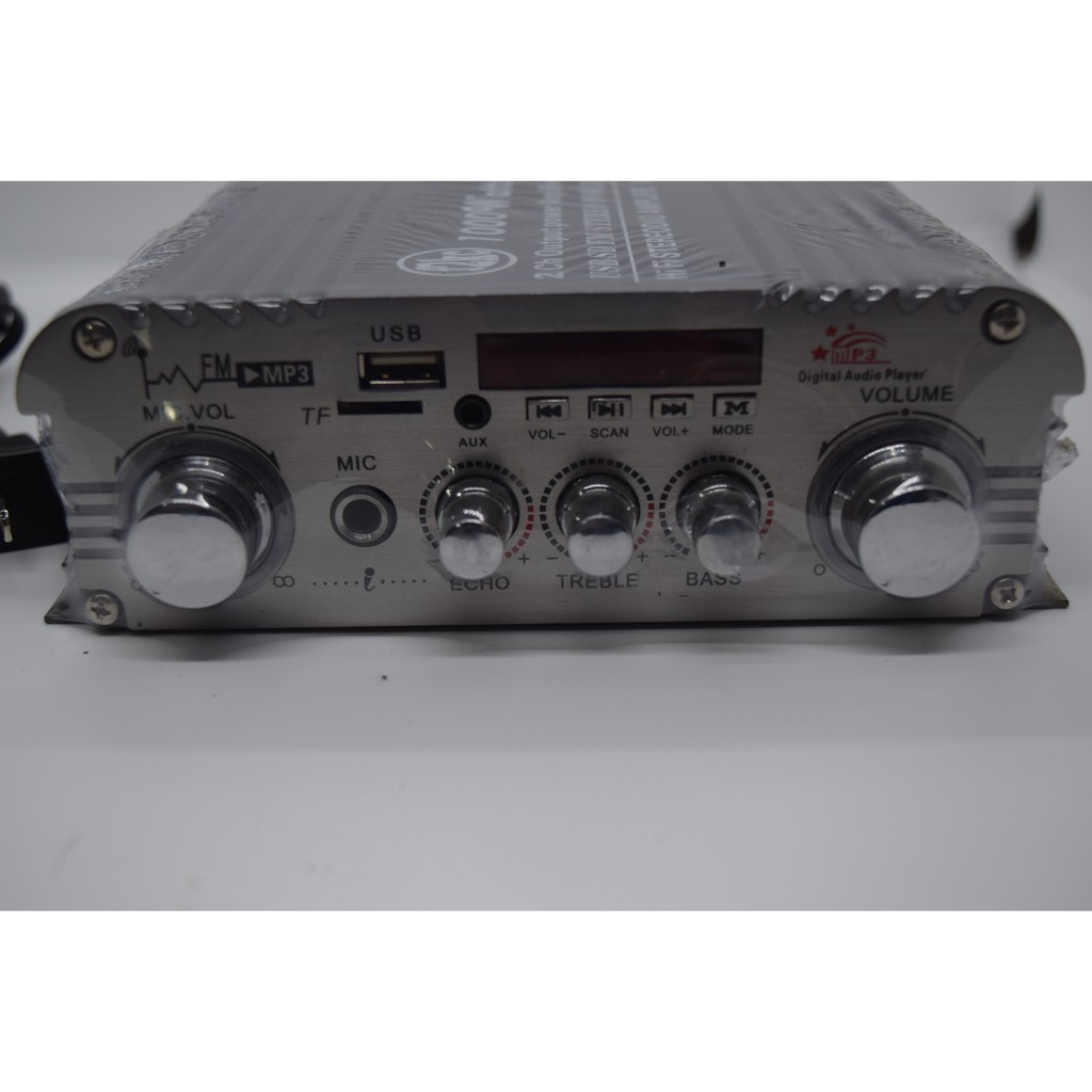 Audioline Mini Digital Player with FM, USB, TF, MIC IN, AUX YW-801 ...
