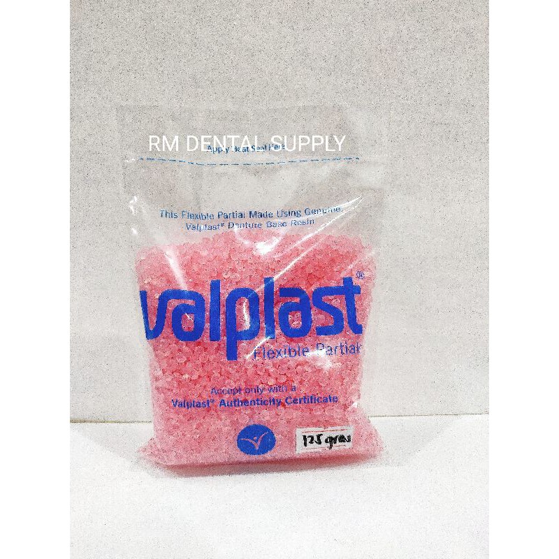 Valplast Flexible Denture Granules 125g | Shopee Philippines