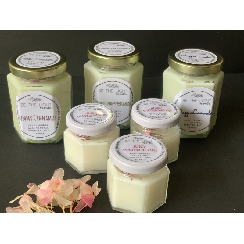 All Natural Scented Soy Candles | Shopee Philippines