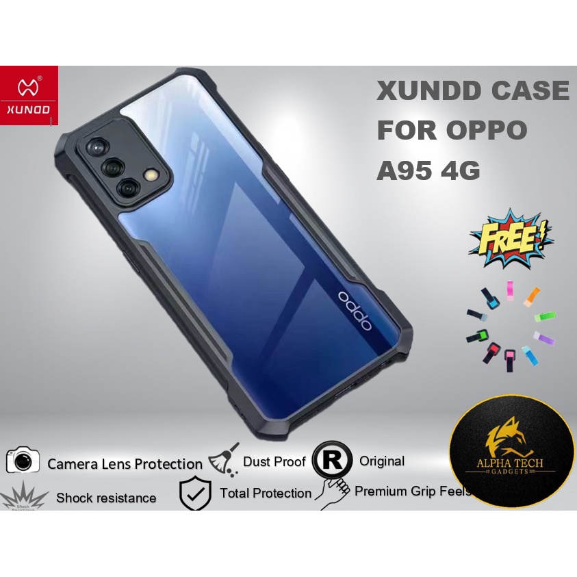 OPPO A95 4G / A96 Case XUNDD Beatle Series Premium Airbag Shockproof ...