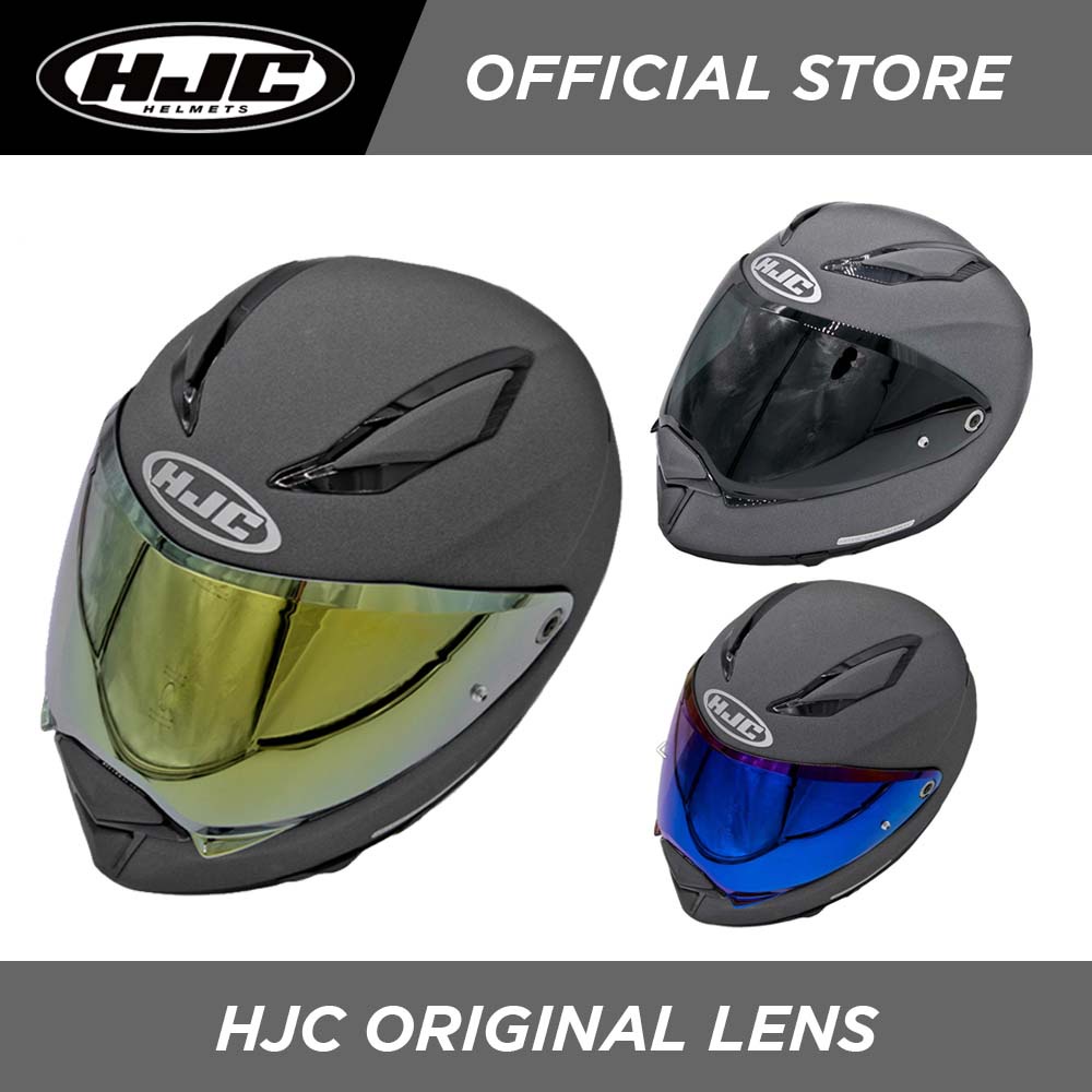 HJC Helmet Face Shield Lens for F70 Dark Smoke; Blue; Gold; Silver ...