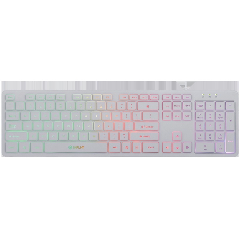 INPLAY NEW Keyboard soft touch RGB Brand new | Shopee Philippines