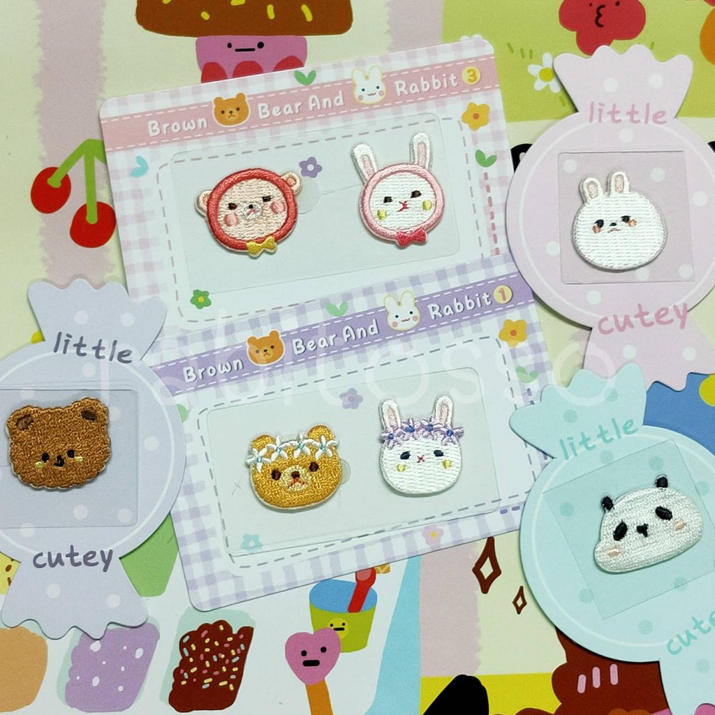 Ironing Sticker Mass Stick Bear Rabbit Panda Pattern | Shopee Philippines